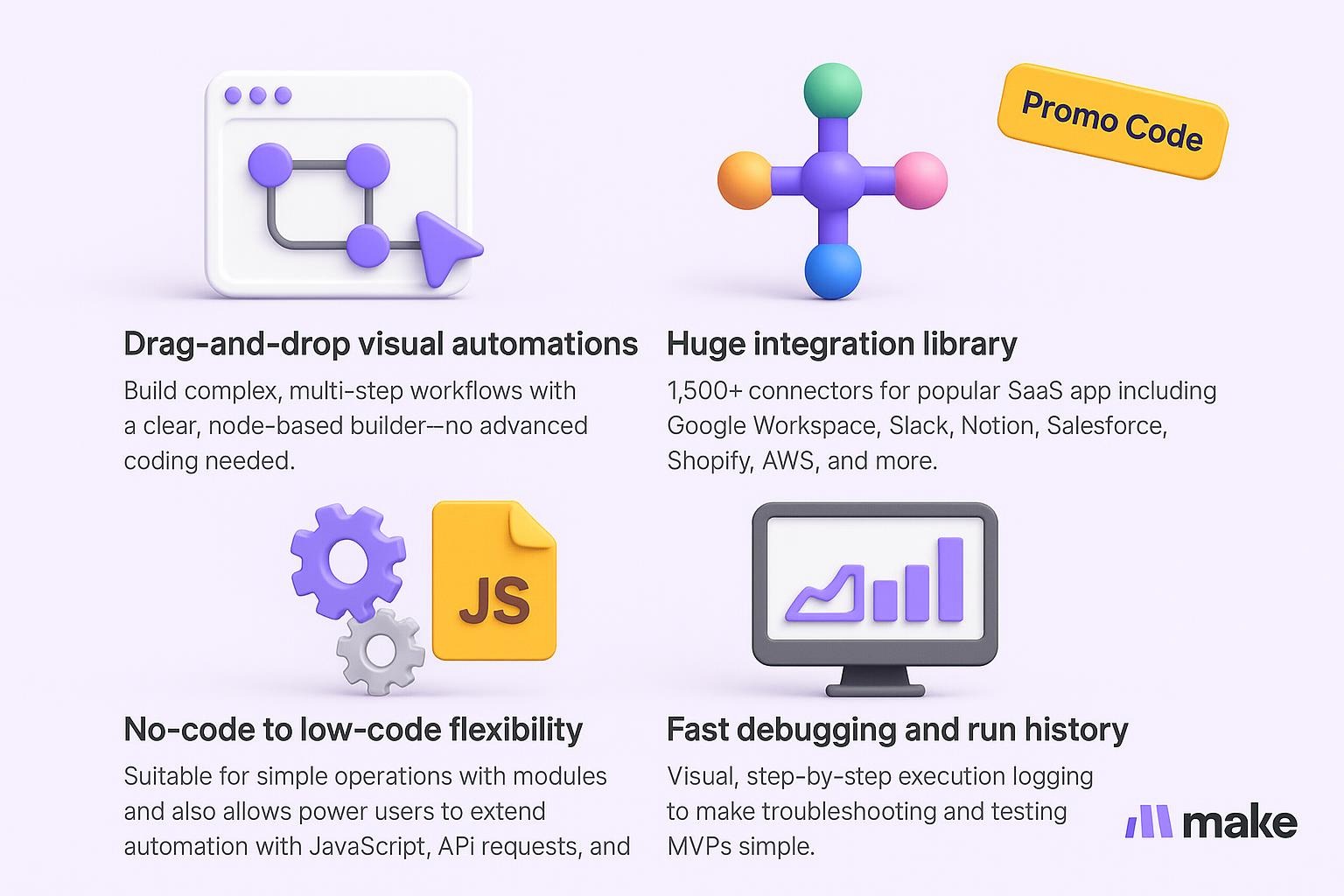 Make Promo Code for Startups – Up to $1,000 Credit